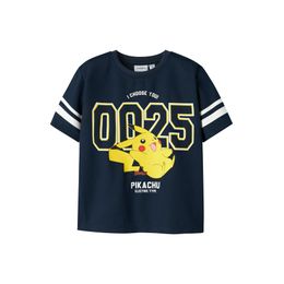 name it T-Shirt 'NMMMIC POKEMON' Jungen Gr&ouml;&szlig;e 110 navy / gelb / schwarz / wei&szlig;