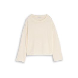 Tom Tailor Denim Pullover Damen Gr&ouml;&szlig;e L wollwei&szlig;