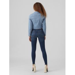 V&eacute;ro Moda Vero Moda Jacke 'Luna' Damen Gr&ouml;&szlig;e M blue denim