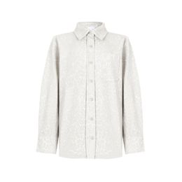 lala Berlin Jacke 'Olivia' Damen Gr&ouml;&szlig;e XL elfenbein / grau Sommerjacke
