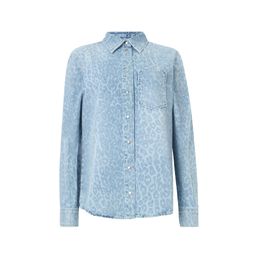 lala Berlin Bluse 'Bekki' Damen Gr&ouml;&szlig;e M blue denim / dunkelblau