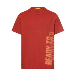 Camel Active T-Shirt Herren Gr&ouml;&szlig;e S orange / rostrot