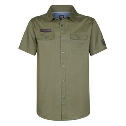 PETROL INDUSTRIES Button Up Shirt male Green size XXL