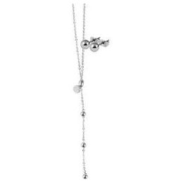 Adelia&acute;s Kette ohne Anh&auml;nger ADELIA ́S "Damen Halskette &ndash; Ankerkette aus Edelstahl 43+5", silber, Halsketten, Damen, 48cm, Edelstahl, Ideal als Geschenk zum Valentinstag