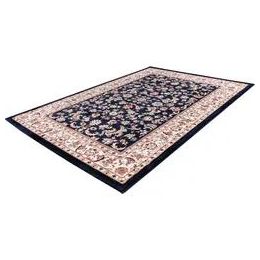Teppich Obsession "Isfahan 741", blau (navy), B:160cm H:11mm L:230cm, Polyester, Teppiche, Teppich, Orient-Optik, ideal im Wohnzimmer & Schlafzimmer