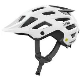 Mountainbikehelm Abus "MOVENTOR 2.0 MIPS" Gr. S, wei&szlig;, Helme, S Kopfumfang: 51cm - 5cm, gl&auml;nzend, unifarben