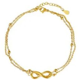 Adelia&acute;s Armband ADELIA ́S "Damen Armband aus Edelstahl 24 cm", gold, Armb&auml;nder, Damen, 24cm, Edelstahl, Armband, Ein kleines Geschenk mit gro&szlig;er Wirkung