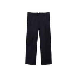 Mango Man Pleat-Front Pants 'SERGI' male Blue size 44