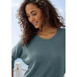 Vivance Damen 3/4-Arm-Shirt, eukalyptus, Gr&ouml;&szlig;e 32/34