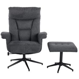 DUO Relaxsessel mit Hocker LA SERENA