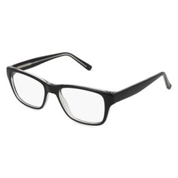 Fielmann MC 597 CL Brille Herren | Fassung: Vollrand, Quadratisch, Schwarz Kristall