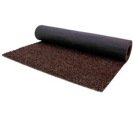 L&auml;ufer, B:200cm H:8mm L:100cm, braun, PRIMAFLOR-IDEEN IN TEXTIL, Polypropylen (PP), Flur, Teppiche, "Schmutzfangl&auml;ufer PICOLLO, Made in Belgium",