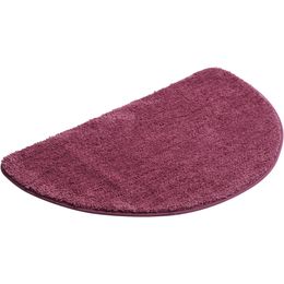 Badematte OTTO HOME, H:15mm, rot, Polyester, Badematten, "Regona, Badteppich, Badvorleger, Badezimmer Teppich", Uni Farben, besonders weich, als