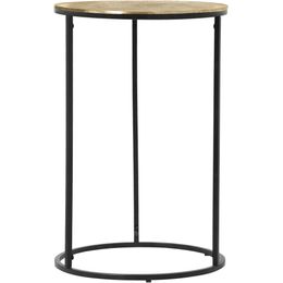 Beistelltisch, H:61cmgoldfarben 2, Mirrors and More, Wohnzimmer, Tische, "PATTY"