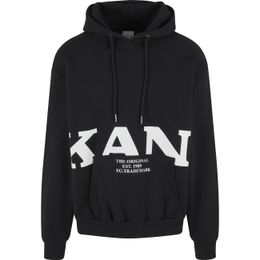 Karl Kani Herren Kapuzenpullover "Karl Kani Herren KM241-035-1 Karl Kani Retro OS Hoodie"schwarz, Gr. L, mehrfarbig, 80% Baumwolle (Bio), 20%