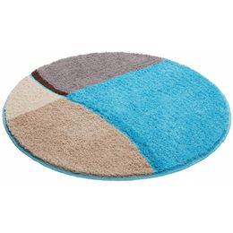 Badematte OTTO HOME, H:20mm, blau, Kunstfaser, Badematten, "Belio, Badvorleger, Badezimmer Teppich", Badematte, Badteppich, Badematten auch als 2