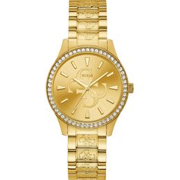 Guess Damen Quarzuhr "ANNA", gold, Armbanduhren, Armbanduhr, Damenuhr