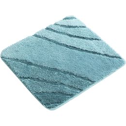 Badematte OTTO HOME, H:20mm, blau, Polyester, Badematten, "Josie, Badvorleger, Badezimmer Teppich", Badteppich, Badematten, rechteckig, rund & als