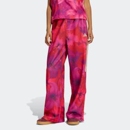 Damen Sporthose "ADIDAS X FARM RIO HOUSE OF TIRO"bahia magenta, collegiate rot, crystal linen, Gr. M, adidas Sportswear, Obermaterial: 70% Polyester,