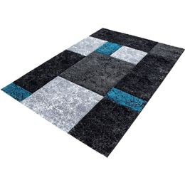 Teppich, B:240cm H:13mm L:340cm, blau, Ayyildiz Teppiche, Kunstfaser, Wohnzimmer, Teppiche, "Hawaii 1330, auch als L&auml;ufer", Kurzflor,
