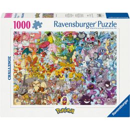 Ravensburger Kinder Puzzle "Challenge, Pok&eacute;mon", bunt, Pappe, B:70cm H:50cm, Puzzles, Made in Germany