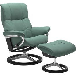 Relaxsessel stressless, B:92cm H:103cm T:79cm, gr&uuml;n, Leder BATICK: BATICK ist ein leicht korrigiertes, durchgef&auml;rbtes und genarbtes M&ouml;belleder, bei
