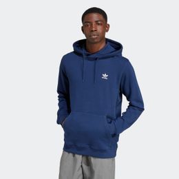 Herren Kapuzensweatshirt "TREFOIL ESSENTIALS HOODIE", blau, Gr. XXL, adidas originals, Obermaterial: 100% Baumwolle, Sweatshirts