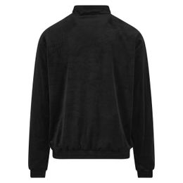 Karl Kani Herren Trainingsjacke "Karl Kani Kani Varsity Velours Trackjacket"schwarz, wei&szlig;, Gr. M, mehrfarbig, 93% Polyester, 7% Elasthan, Jacken