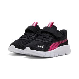 Puma M&auml;dchen Sneaker "FLEXFOCUS MODERN AC INF", Gr. 26, schwarz, Textil, Schuhe, mit atmungsaktivem Mesh-Obermaterial, mit Klettverschluss
