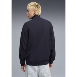 Puma Herren Sweatjacke "CLASS RELAXED PINNACLE TRACK JACKET TR", blau, Gr. XXL, unifarben, Sweatware, Obermaterial: 68% Baumwolle, 32% Polyester,