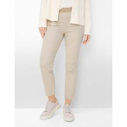 Raphaela by Brax Damen Hose Style PAMINA 6/8 SAND, hellbeige, Gr. 52