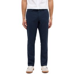 Mustang Herren 5-Pocket-Hose "Herren Style Brad Chino"5454 blau, Gr. 32, unifarben, Web, 98% Baumwolle, 2% Elasthan, Hosen