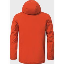 Sch&ouml;ffel SCH&Ouml;FFEL Herren Outdoorjacke "2.5L Jacket Aiplspitz M", orange, Gr. 46, Oberstoff : 100% Polyester, Jacken