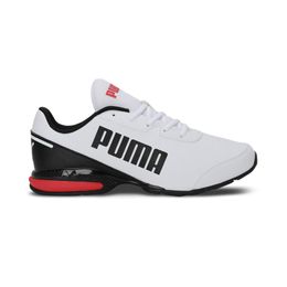 Puma Damen Sneaker "EQUATE SL", Gr. 44Puma wei&szlig;, Puma schwarz, high risk rot, Synthetik, Schuhe, mit Schn&uuml;rung