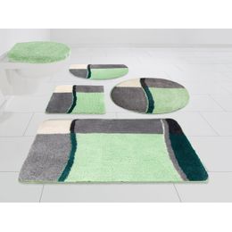 Badematte OTTO HOME, H:20mm, gr&uuml;n, Kunstfaser, Badematten, "Belio, Badvorleger, Badezimmer Teppich", Badematte, Badteppich, Badematten auch als 2
