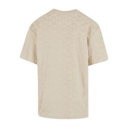 Karl Kani Herren T-Shirt "Karl Kani Og Aop Terry Cloth T-Shirt", beige, Gr. S, bedruckt, 100% Baumwolle, Shirts