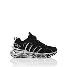 Plein Sport Damen Sneaker "Runner Sneaker", Gr. 41, schwarz, Schuhe