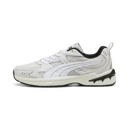 Puma Damen Sneaker "MILENIO TECH 2000", Gr. 37,5feather gray, Puma wei&szlig;, Puma silber, Textil, unifarben, Schuhe, f&uuml;r sportliche Aktivit&auml;ten und
