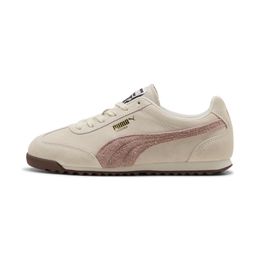 Puma Herren Sneaker "ARIZONA SD", Gr. 38,5, beige, Leder, mehrfarbig, Schuhe, f&uuml;r sportliche und Streetwear Anl&auml;sse, mit Leder-Obermaterial
