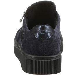 Waldl&auml;ufer WALDL&Auml;UFER Damen Plateausneaker "K-SANSA-Soft", Gr. 3,5dunkelblau, Nappaleder, Nubukleder, Textil, Veloursleder, unifarben, Schuhe, Komfortschuh,