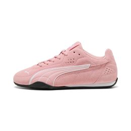 Puma Jungen Sneaker "CATCH SD JR", Gr. 38, rosa, Leder, unifarben, Schuhe, f&uuml;r Jugendliche, sportlicher Stil, mit Schn&uuml;rung
