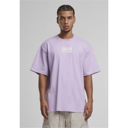 Karl Kani Herren T-Shirt "Karl Kani Kani Studios Print T-Shirt", lila, Gr. M, bedruckt, 100% Baumwolle, Shirts