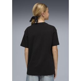 Puma M&auml;dchen T-Shirt "ESS GRAPHIC ANIMAL RELAXED TEE G"Puma schwarz, Gr. 176, bedruckt, Jersey, Obermaterial: 100% Baumwolle, Shirts, f&uuml;r