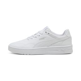 Puma Damen Sneaker "COURT LALLY", Gr. 38,5, wei&szlig;, Schuhe, f&uuml;r sportliche und l&auml;ssige Anl&auml;sse, mit SOFTFOAM+ D&auml;mpfung