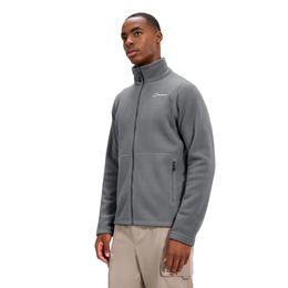 Berghaus Herren Fleecejacke "PRISM PT IA FLEECE JACKET"cavern, Gr. S, Obermaterial: 100% Polyester, Jacken, mit wasserdichter InterActive Jacke