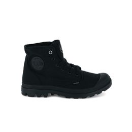 Palladium Damen Schn&uuml;rboots "MONO CHROME", Gr. 39schwarz, Textil, Schuhe, Schn&uuml;rstiefel, Schn&uuml;rstiefelette aus Canvas