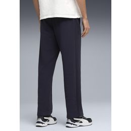 Puma Herren Trainingshose "CLASS RELAXED PINNACLE TRACK PANTS TR", blau, Gr. XL, unifarben, Sweatware, Obermaterial: 68% Baumwolle, 32% Polyester,