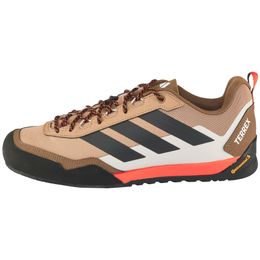 adidas terrex Herren Wanderschuh "SKYCHASER SOLO", Gr. 44cardboard, carbon, semi impact orange, Gummi, Synthetik, Textil, Schuhe
