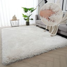 Hochflor-Teppich OTTO HOME, B:300cm H:78mm L:400cm, beige, Kunstfaser, Teppiche, "Micro exclusiv Teppich, sehr hoher Flor, weich durch Mikrofaser",
