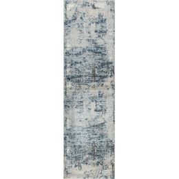 Teppich OTTO HOME, B:80cm L:300cm, blau, Kunstfaser, Wohnzimmer, Teppiche, "Hamsa, in Standard- und Premium-Qualit&auml;t, 9 mm oder 14 mm H&ouml;he", Dezenter